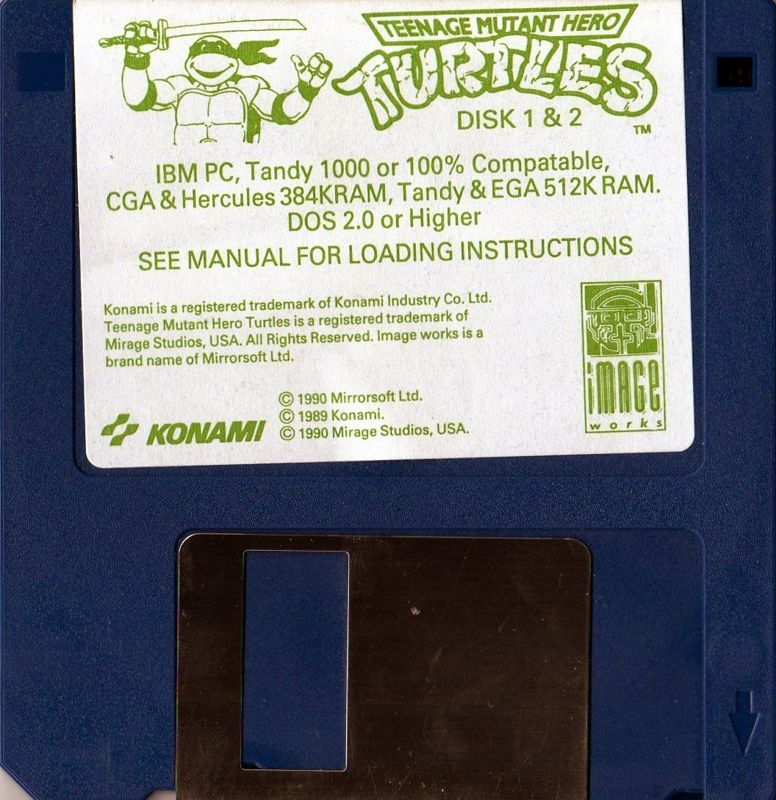 Teenage Mutant Ninja Turtles cover or packaging material - MobyGames