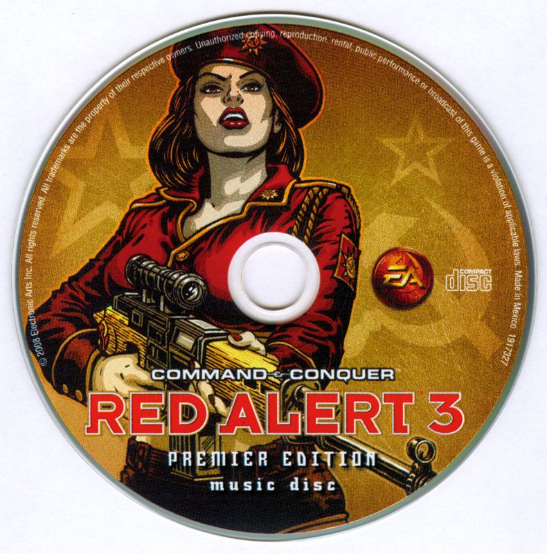 Command & Conquer: Red Alert 3 (Premier Edition) cover or packaging material - MobyGames