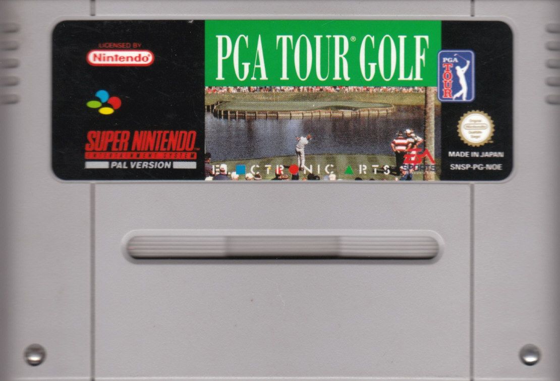 PGA Tour Golf cover or packaging material - MobyGames