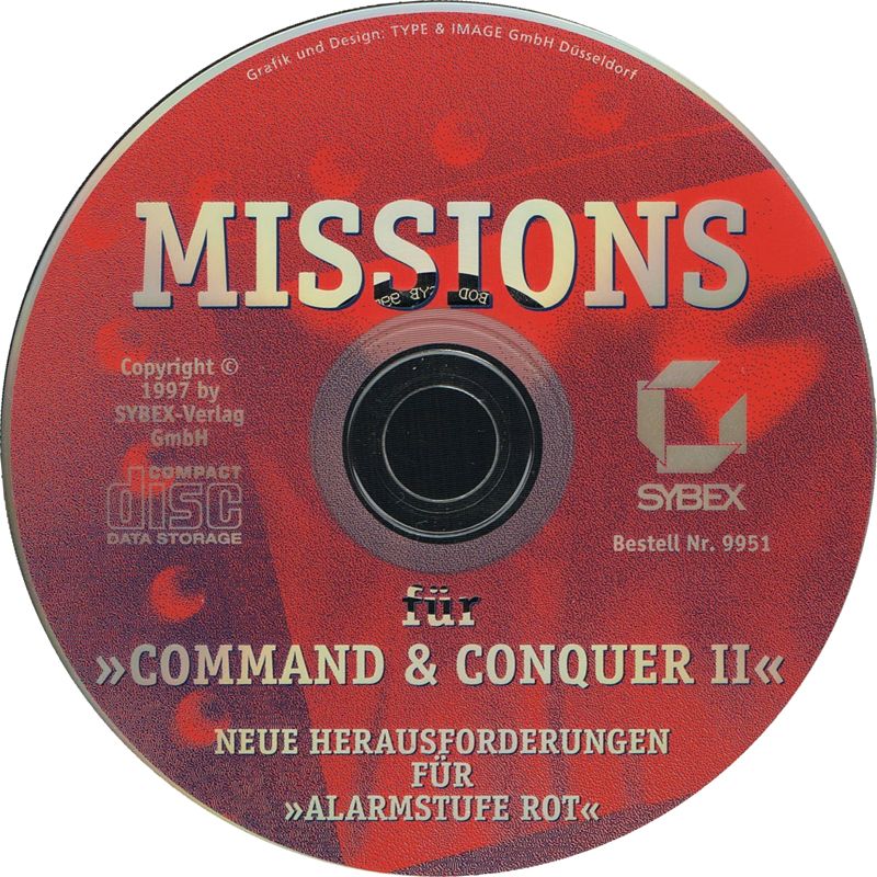Missions für Command & Conquer II cover or packaging material - MobyGames