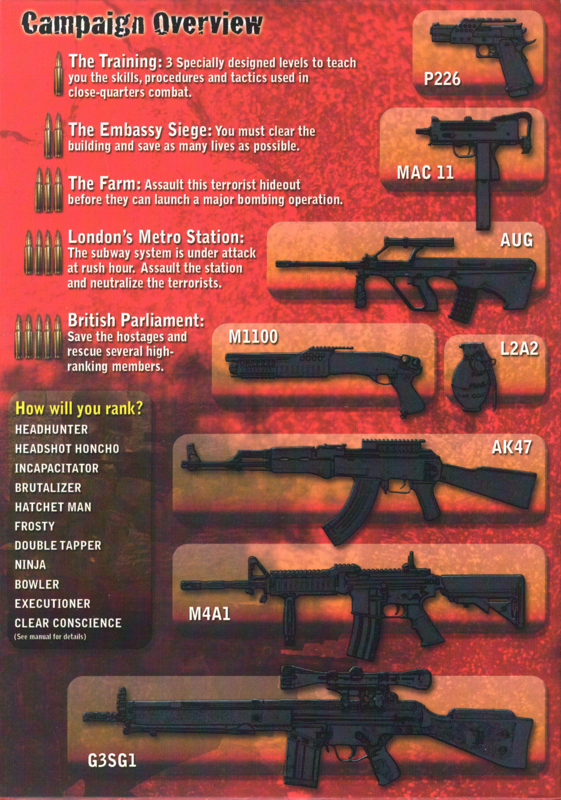 Terror Strike cover or packaging material - MobyGames