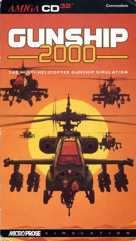 Gunship 2000 cover or packaging material - MobyGames