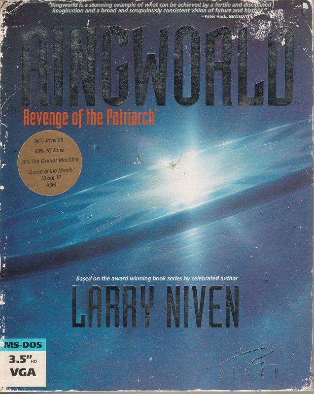 Ringworld: Revenge of the Patriarch cover or packaging material - MobyGames