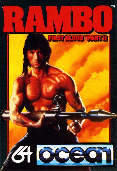 Rambo: First Blood Part II cover or packaging material - MobyGames