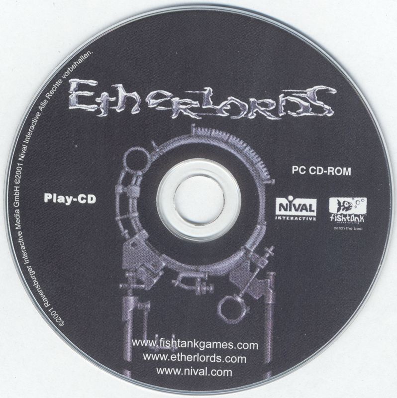 Etherlords cover or packaging material - MobyGames
