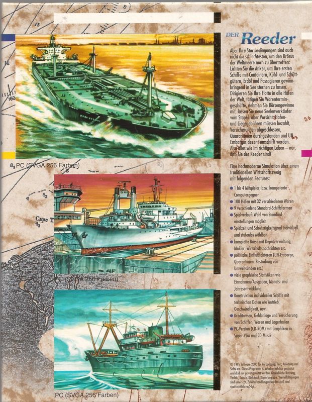 Ocean Trader cover or packaging material - MobyGames