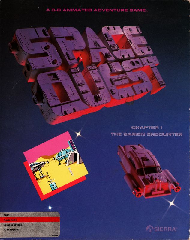 Space Quest: Chapter I - The Sarien Encounter cover or packaging ...