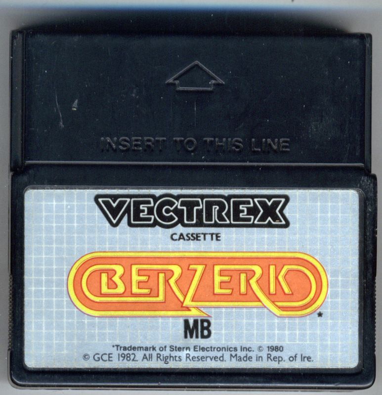 Berzerk cover or packaging material - MobyGames