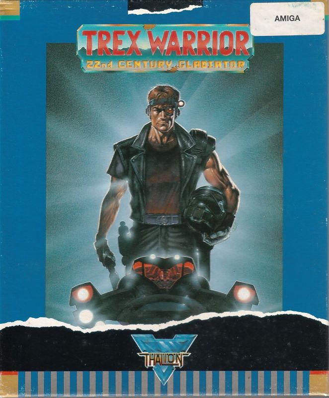 Trex Warrior: 22nd Century Gladiator box covers - MobyGames