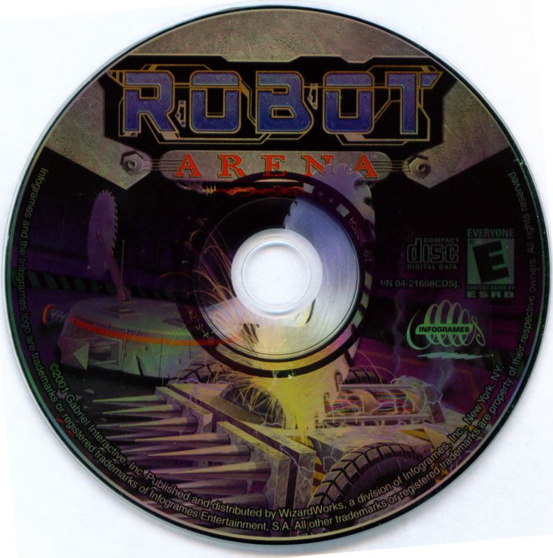 Robot Arena cover or packaging material - MobyGames