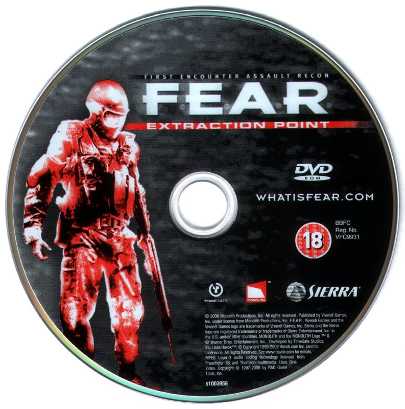 F.E.A.R.: Extraction Point cover or packaging material - MobyGames