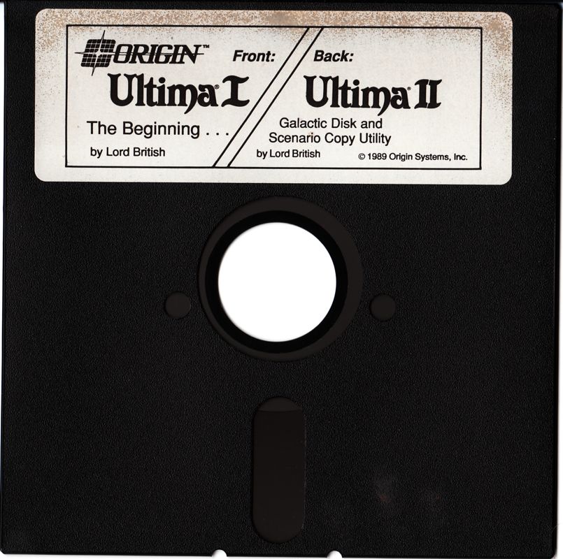Ultima Trilogy: I ♦ II ♦ III cover or packaging material - MobyGames