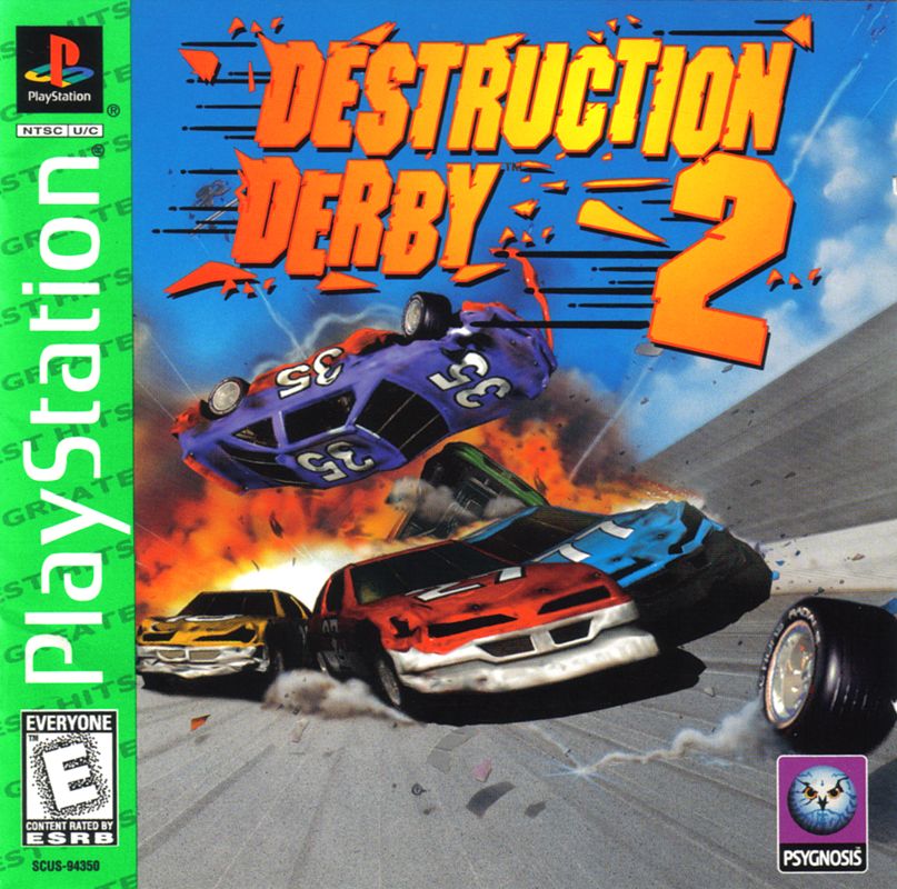Destruction Derby 2 cover or packaging material - MobyGames