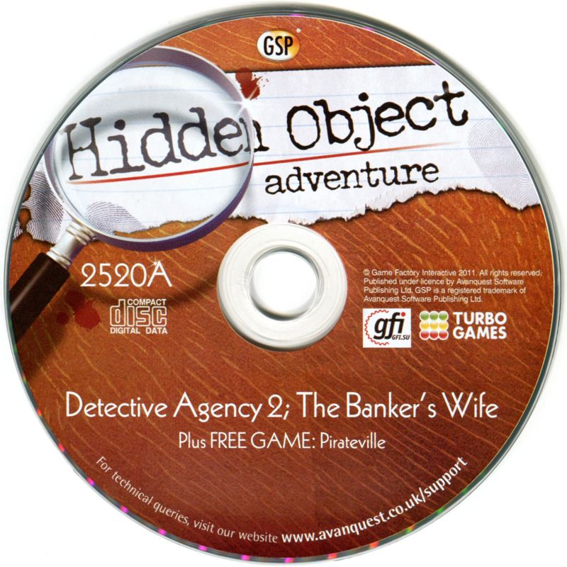 Detective Agency 2: The Banker's Wife cover or packaging material ...
