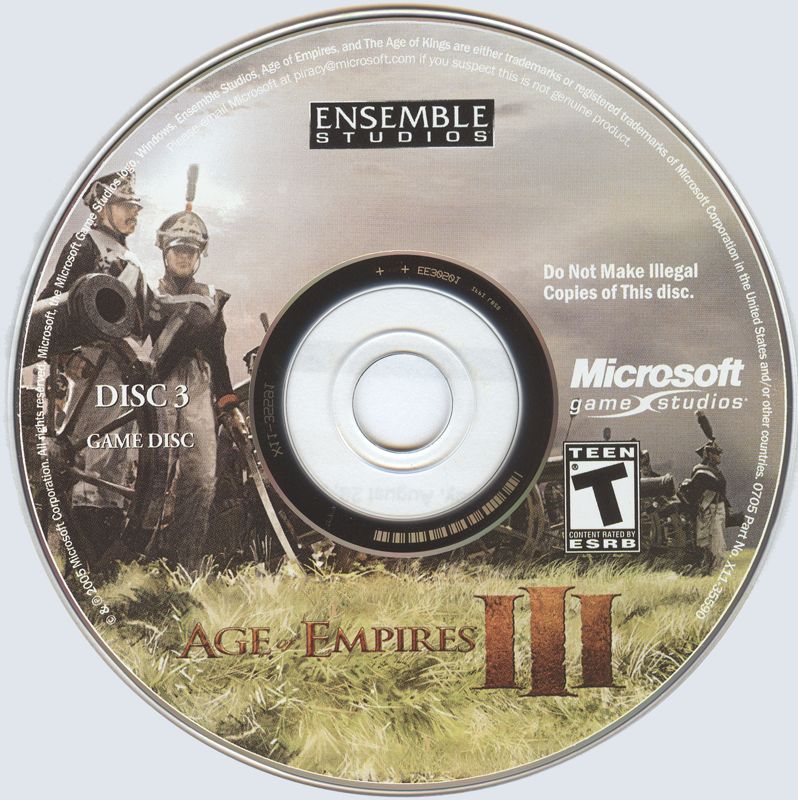 Age of Empires III cover or packaging material - MobyGames