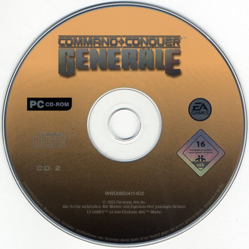 Command & Conquer: Generals cover or packaging material - MobyGames
