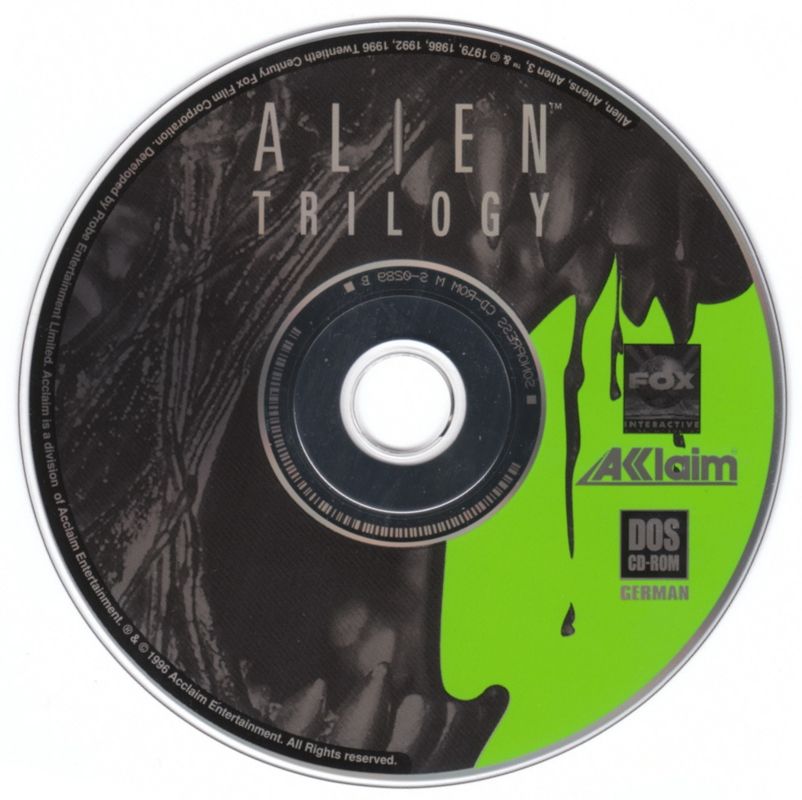 Alien Trilogy cover or packaging material - MobyGames