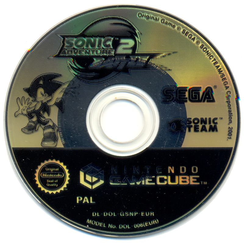 Sonic Adventure 2: Battle cover or packaging material - MobyGames