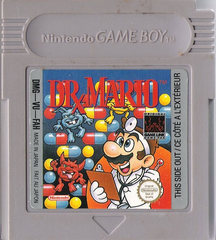 Dr. Mario cover or packaging material - MobyGames