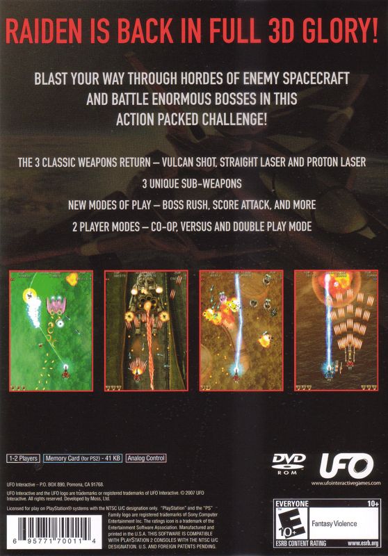 Raiden III cover or packaging material - MobyGames