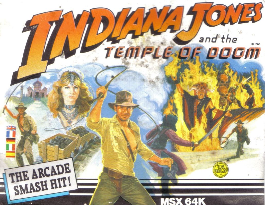 Indiana Jones and the Temple of Doom cover or packaging material ...