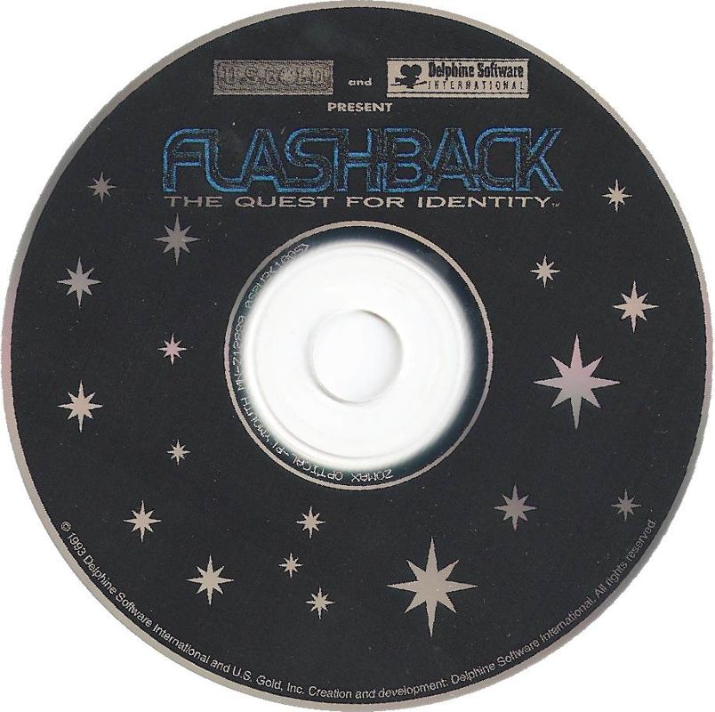 Flashback: The Quest for Identity cover or packaging material - MobyGames