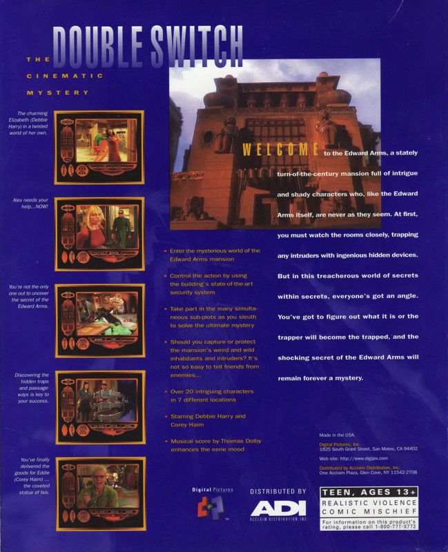 Double Switch cover or packaging material - MobyGames