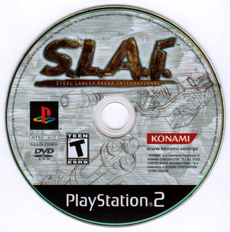 S.L.A.I.: Steel Lancer Arena International cover or packaging material ...