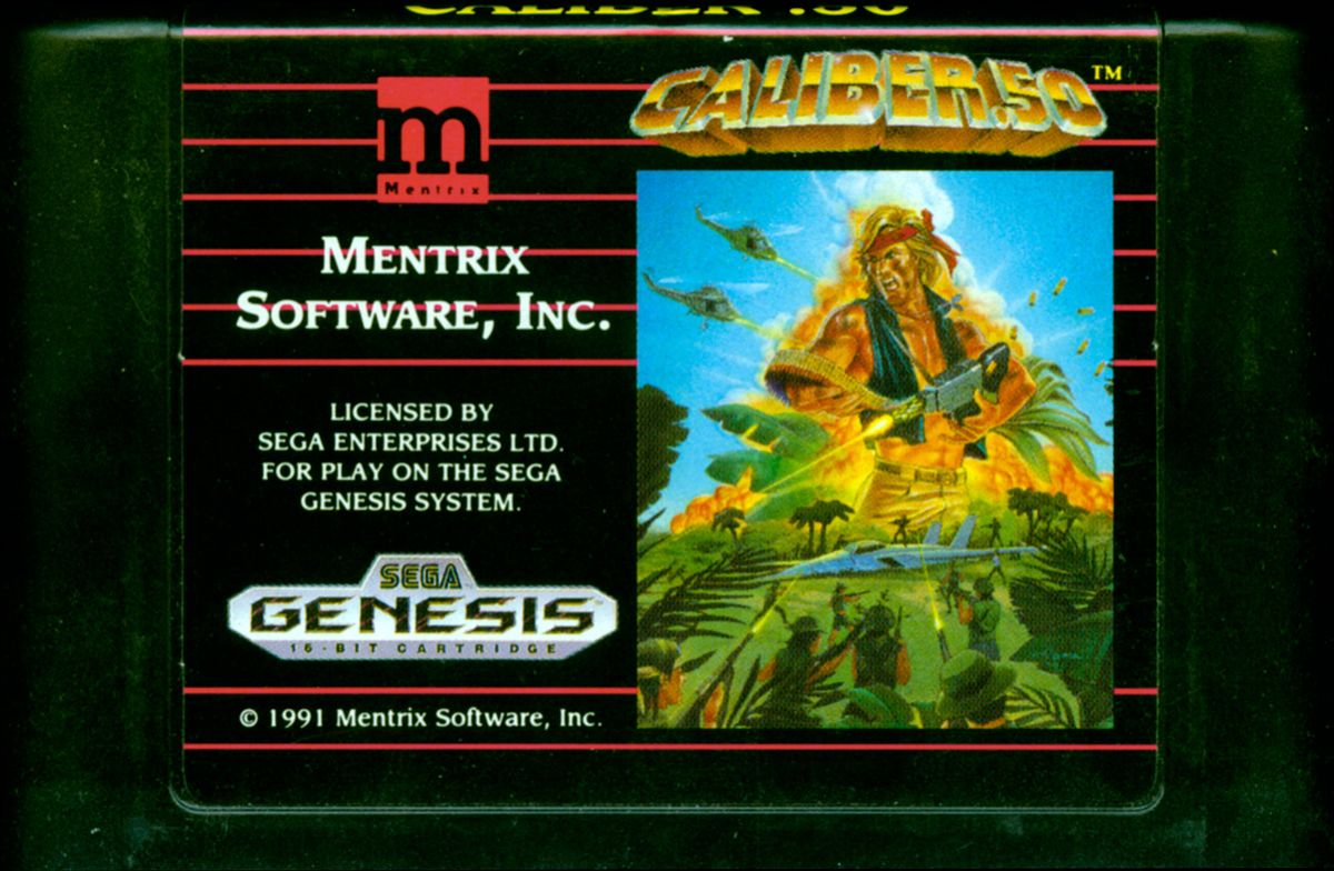 Caliber.50 cover or packaging material - MobyGames