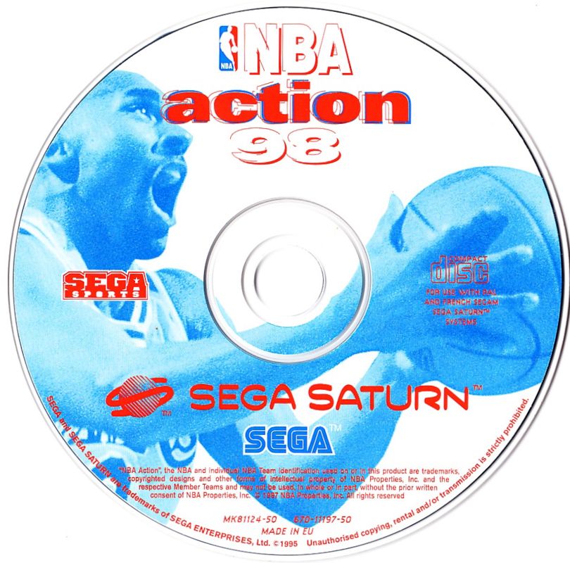 NBA Action 98 cover or packaging material - MobyGames