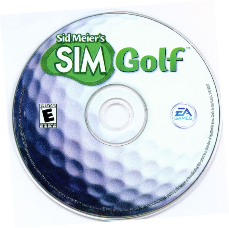 Sid Meier's SimGolf cover or packaging material - MobyGames