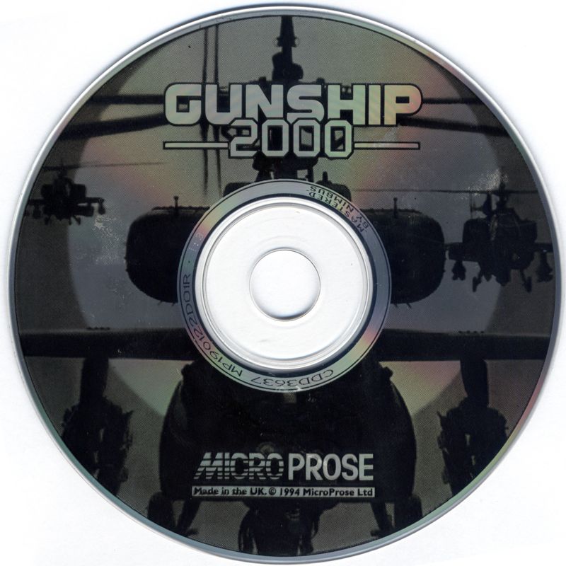 Gunship 2000 cover or packaging material - MobyGames