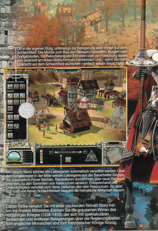 Castle Strike cover or packaging material - MobyGames