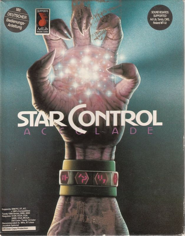 Star Control cover or packaging material - MobyGames