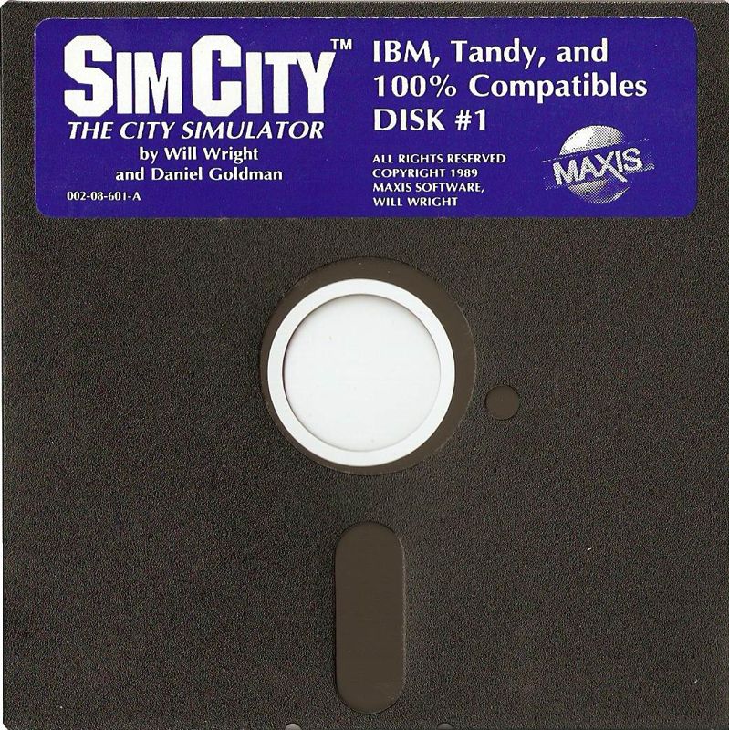 SimCity cover or packaging material - MobyGames
