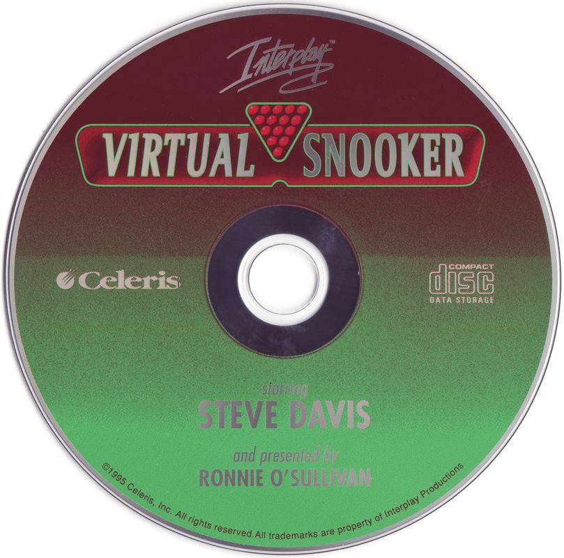 Virtual Snooker cover or packaging material - MobyGames