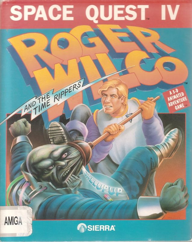 Space Quest IV: Roger Wilco and the Time Rippers cover or packaging ...
