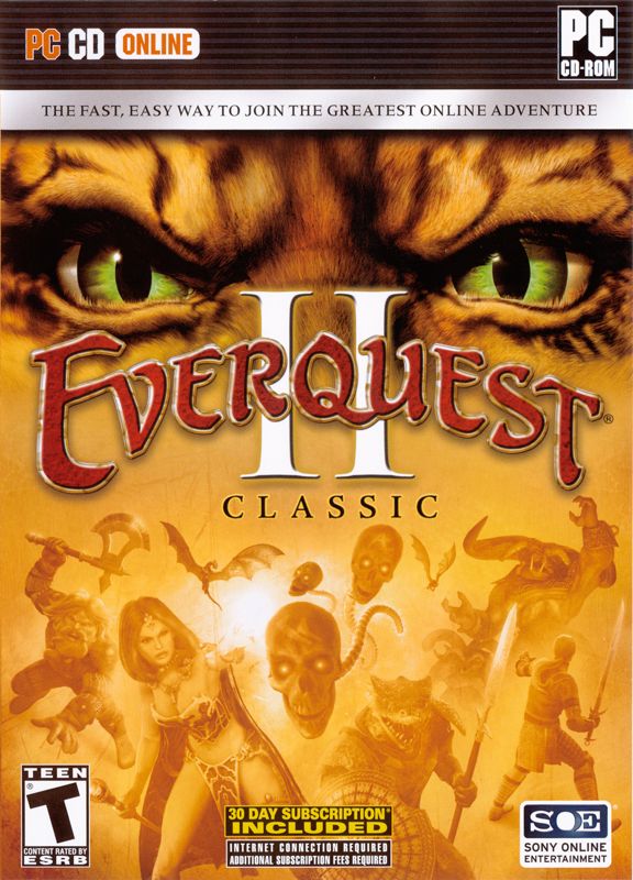 EverQuest II cover or packaging material - MobyGames