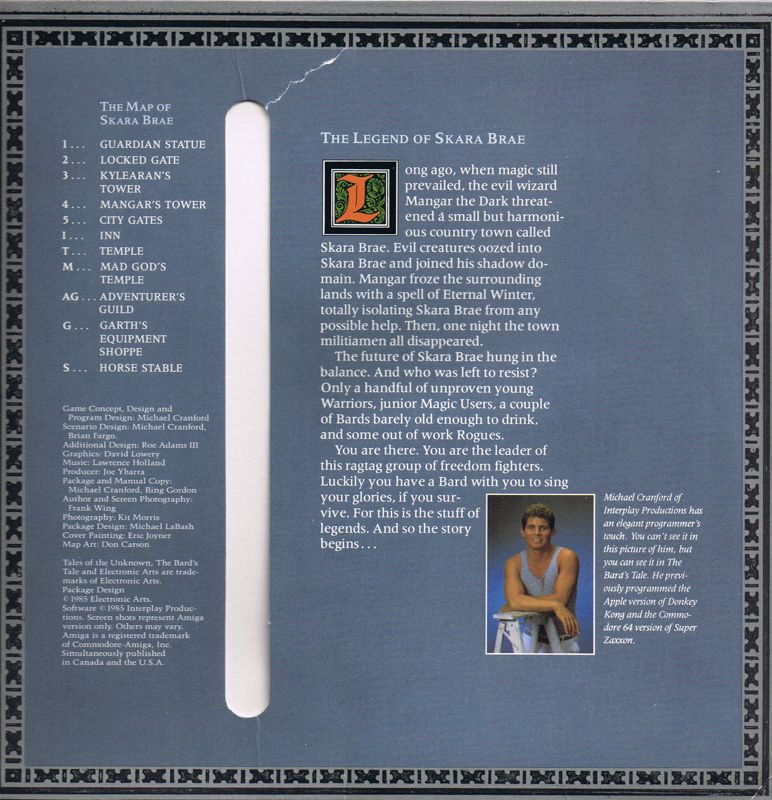 Tales of the Unknown: Volume I - The Bard's Tale cover or packaging ...