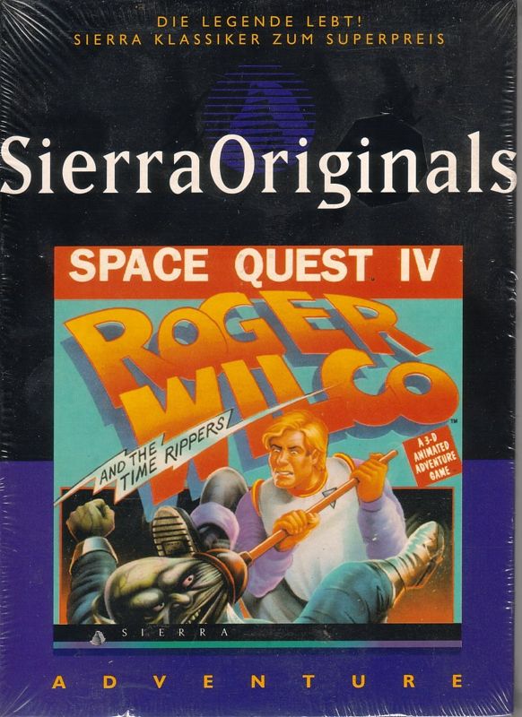 Space Quest IV: Roger Wilco and the Time Rippers cover or packaging ...