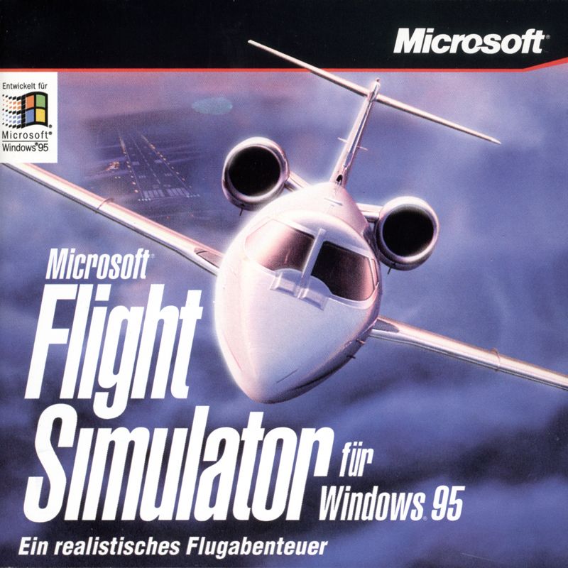 Microsoft Flight Simulator for Windows 95 cover or packaging material ...