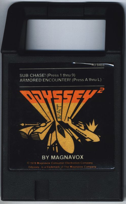 Armored Encounter! / Sub Chase! cover or packaging material - MobyGames