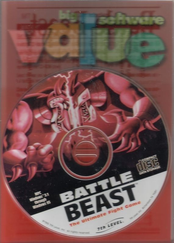 Battle Beast cover or packaging material - MobyGames
