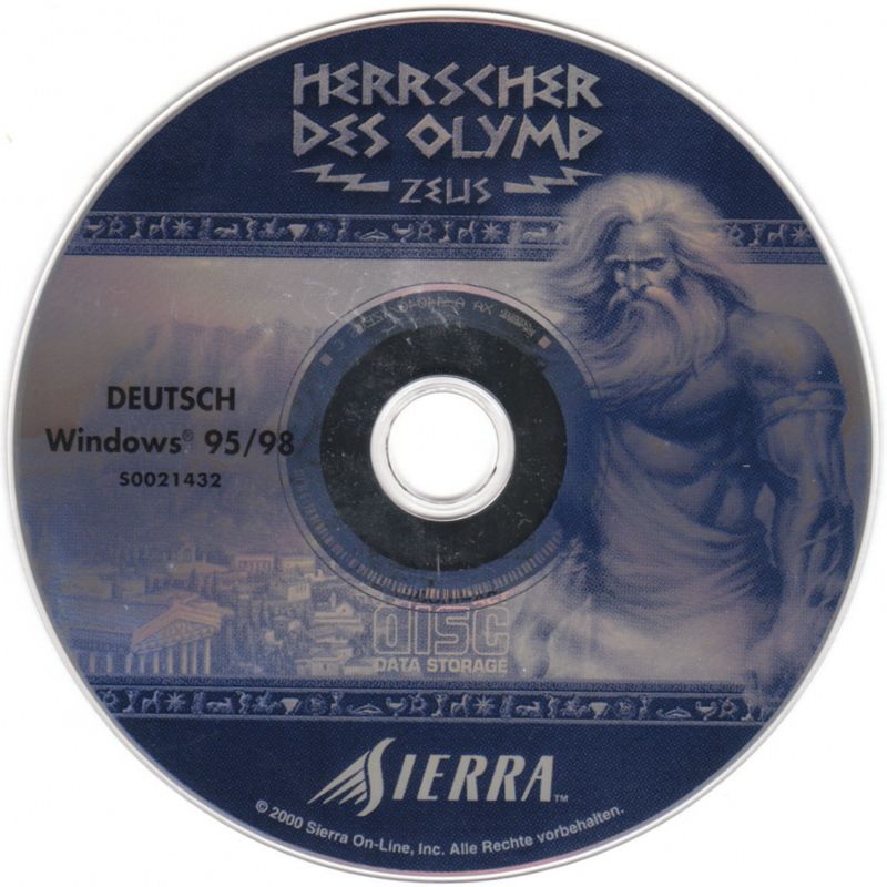 Zeus: Master of Olympus cover or packaging material - MobyGames