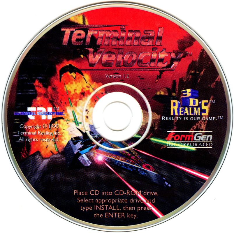 Terminal Velocity cover or packaging material - MobyGames