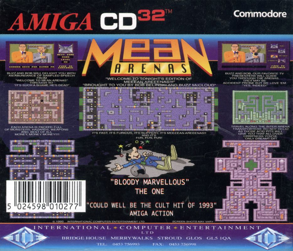 Mean Arenas cover or packaging material - MobyGames