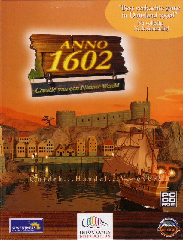 Anno 1602: Creation of a New World cover or packaging material - MobyGames
