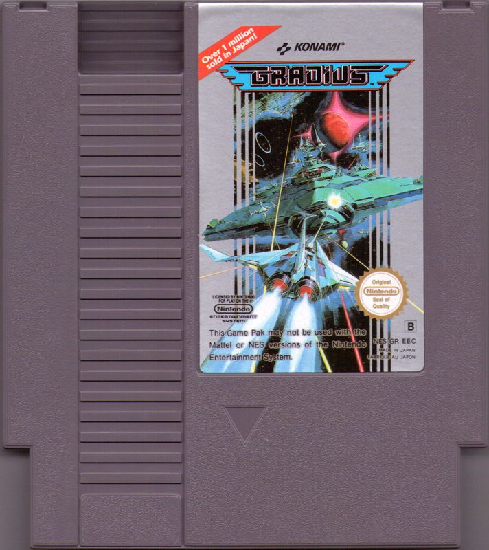 Gradius cover or packaging material - MobyGames