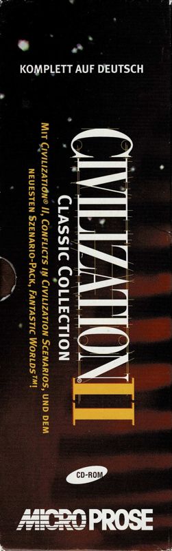 Civilization II: Edition Limitée cover or packaging material - MobyGames