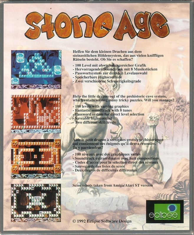 Stone Age cover or packaging material - MobyGames